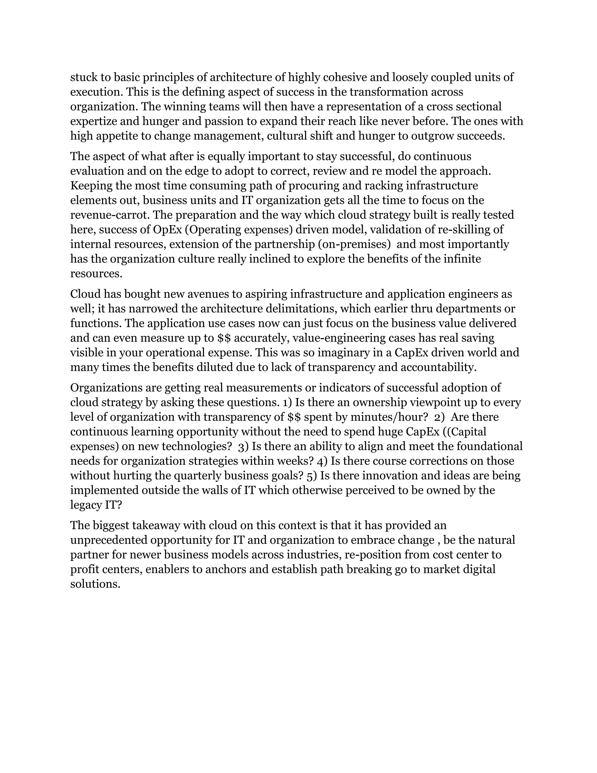 Cloud eats organization culture | PDF