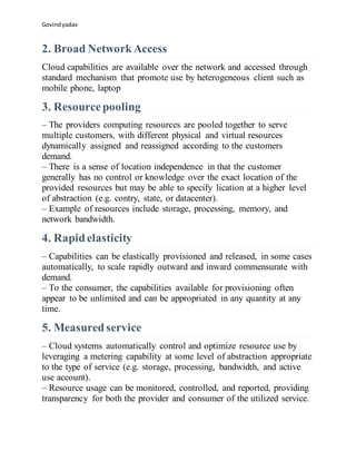 Cloude computing notes for Rgpv 7th sem student | DOCX