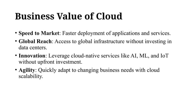 Introduction to Cloud Computing Economics.pptx Introduction to Cloud Computing Economics.pptx