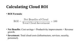 Introduction to Cloud Computing Economics.pptx