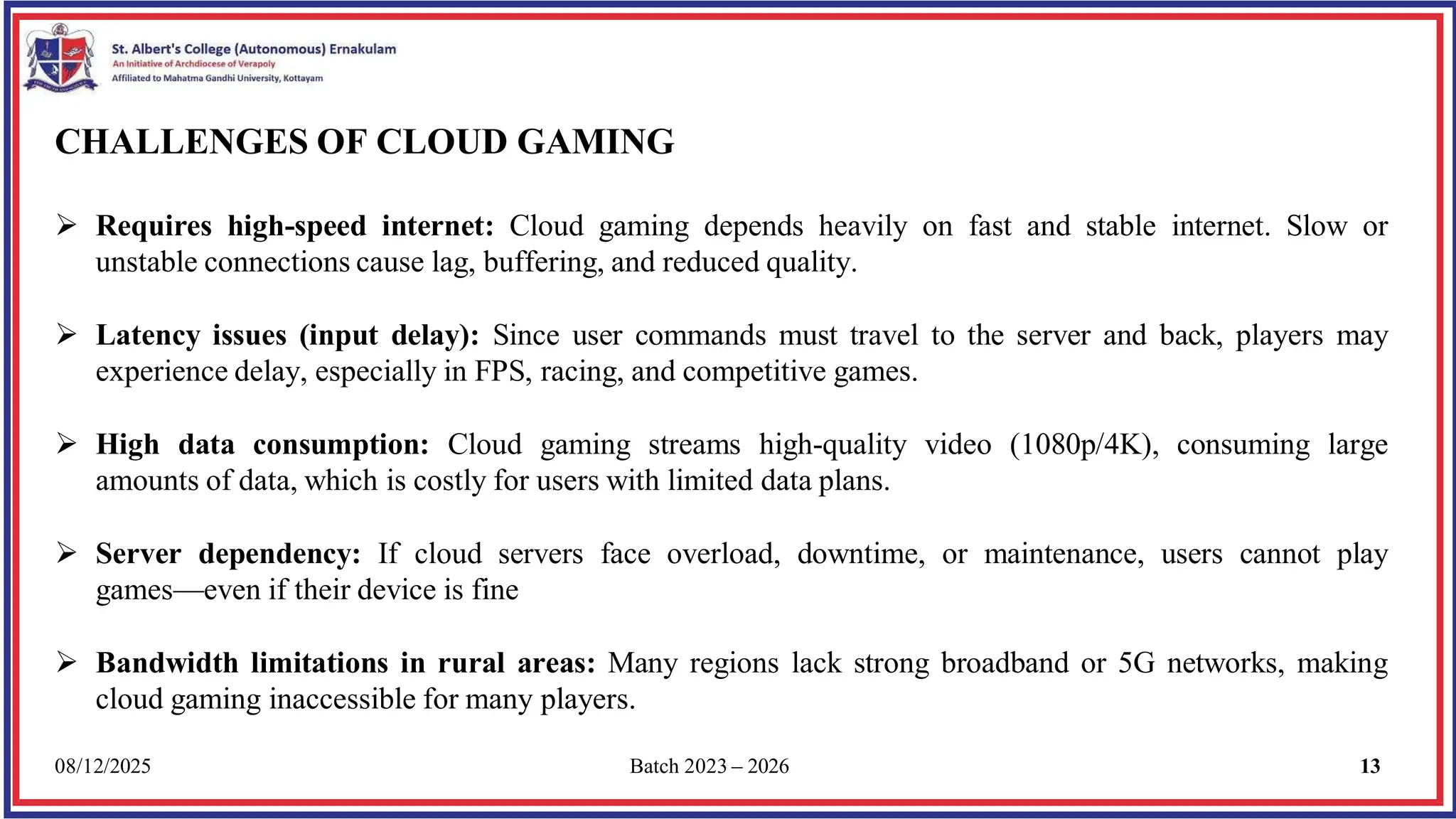 cloude gaming PPT SEMINAR MAIN CLOUD GAMING | PDF
