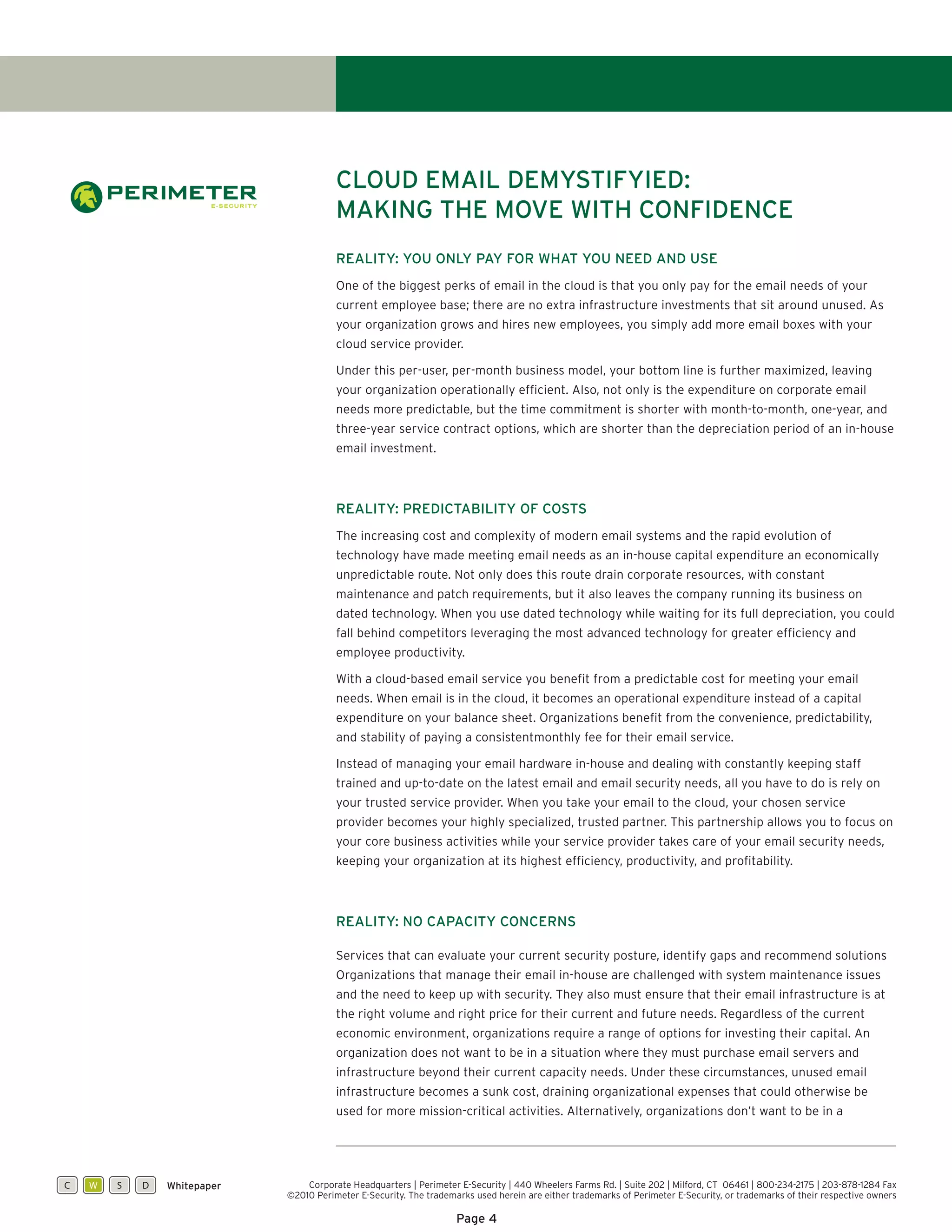 Cloud email demystified | PDF | Cloud Computing | Internet