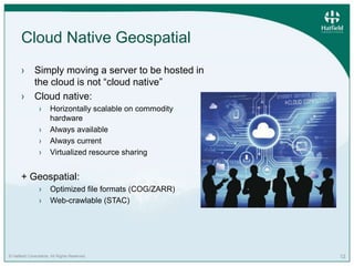 STAC, ZARR, COG, K8S and Data Cubes: The brave new world of satellite EO analytics in the cloud ...