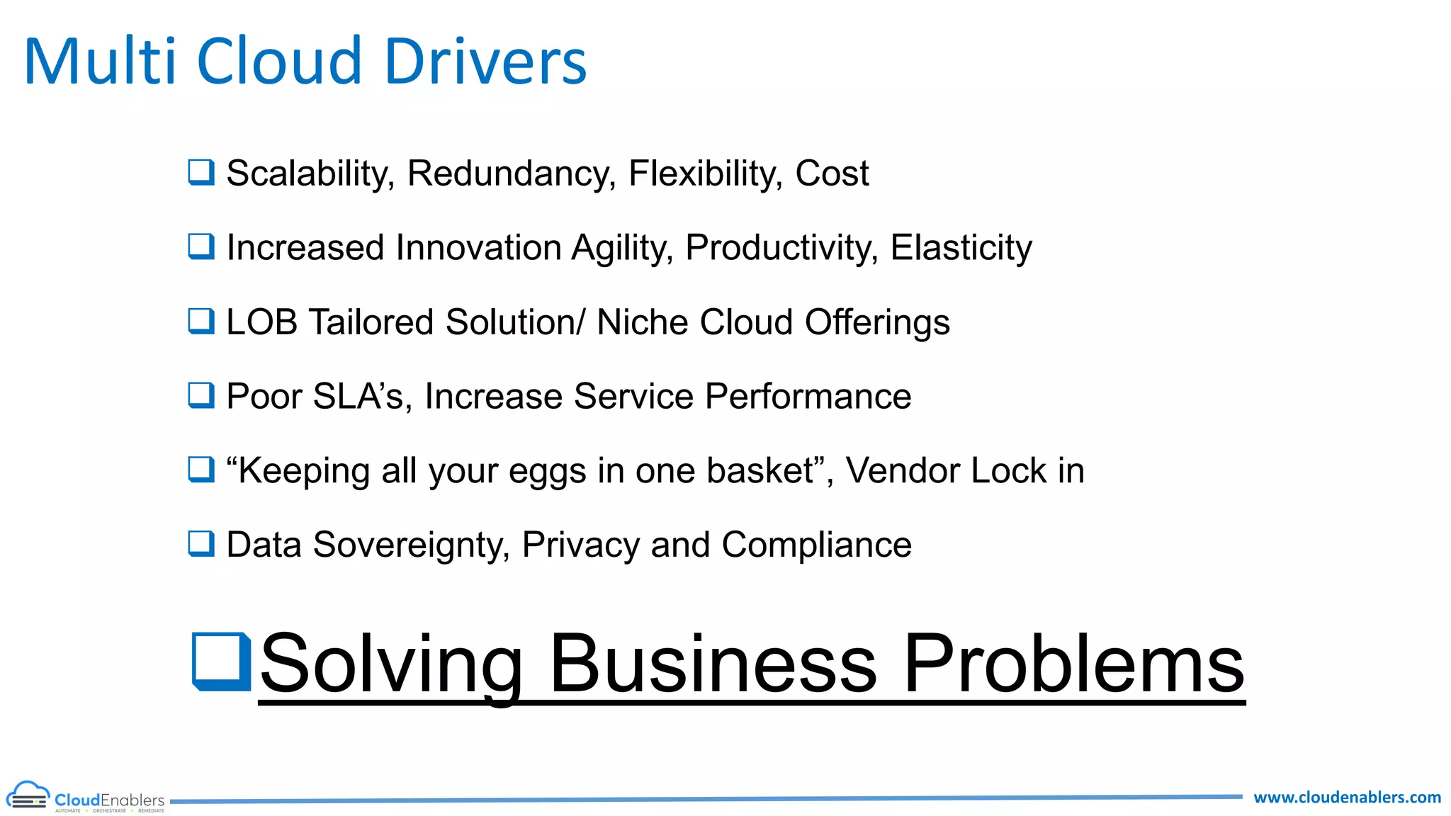 Corestack Multi-Cloud Management | PPTX