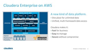 Five Tips for Running Cloudera on AWS | PPT