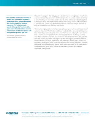 Cloudera case study_experian | PDF