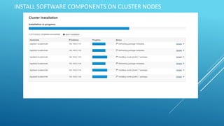 Cloudera cluster setup and configuration | PDF