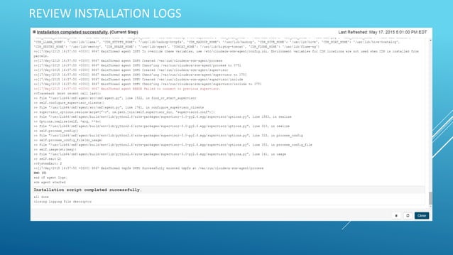 Cloudera Cluster Setup And Configuration Pdf Cloud Computing Internet