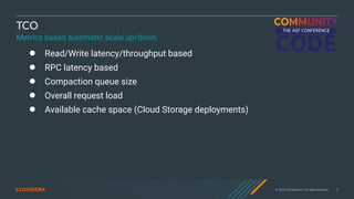 Cloudera Enabling Native Integration of NoSQL HBase with Cloud ...