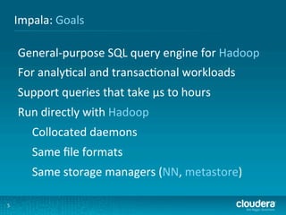 Cloudera impala | PDF
