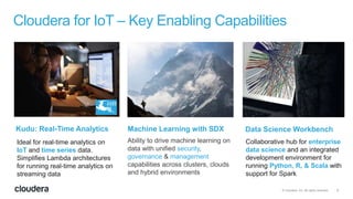 Cloudera - IoT & Smart Cities | PPT