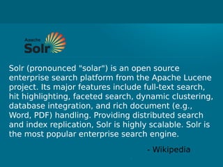 Cloudera search | PPT