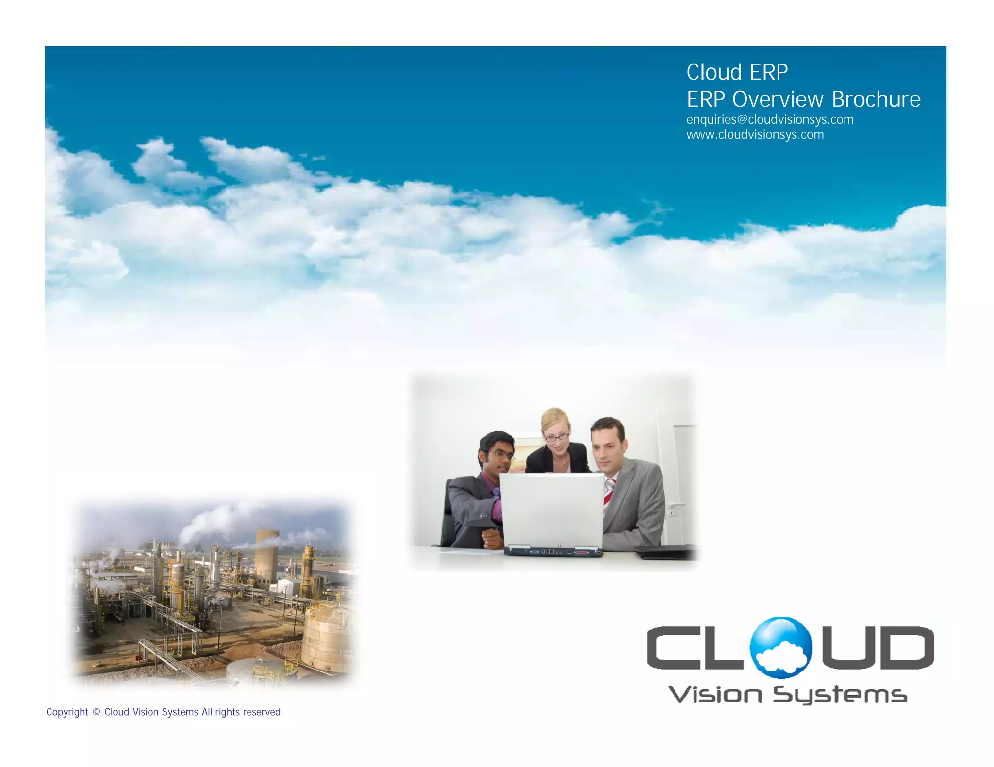 CloudERP- an erp system for industries | PDF