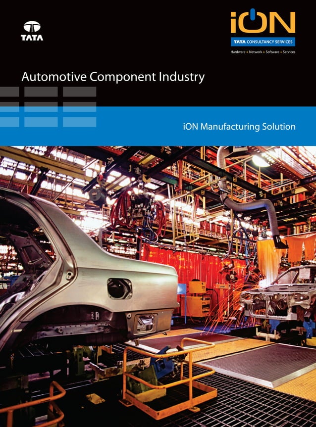 TCS ION Cloud ERP Automotive Component Industry | PPT