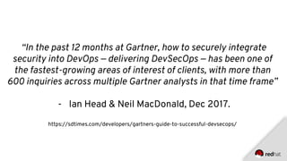 DevSecOps: The Open Source Way for CloudExpo 2018 | PDF