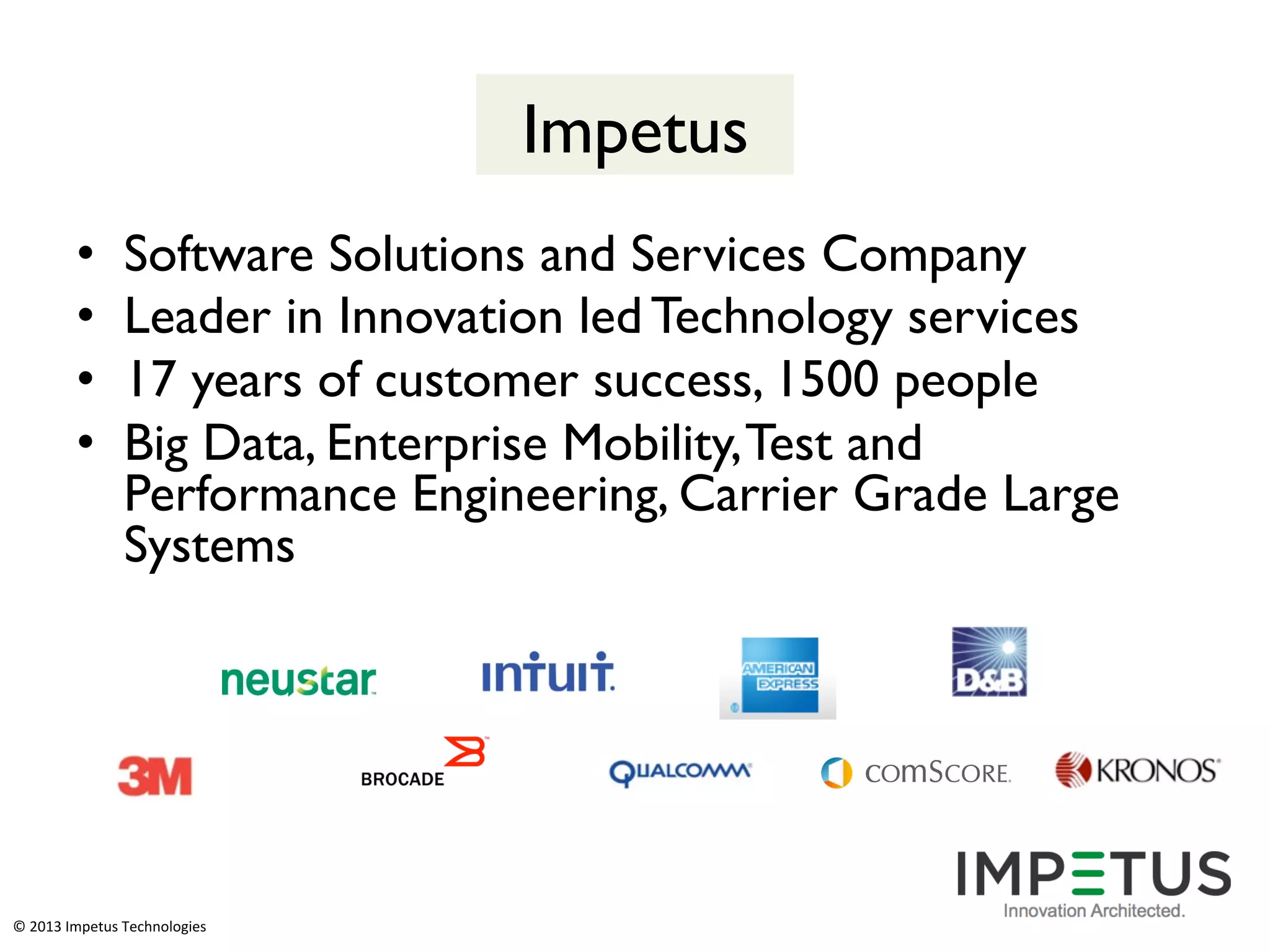 Cloud expo june 2013: Building a Real Time Analytics Platform on Big Data in the Cloud | PPT