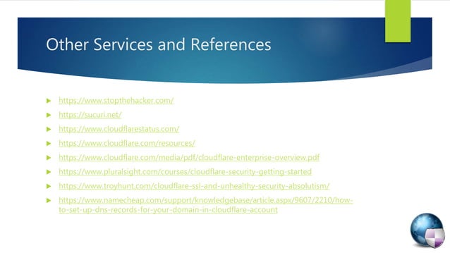Cloudflare | PPTX | Cloud Computing | Internet