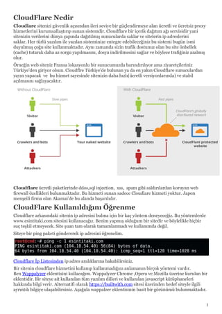 Cloudflare Bypass Yöntemleri | PDF