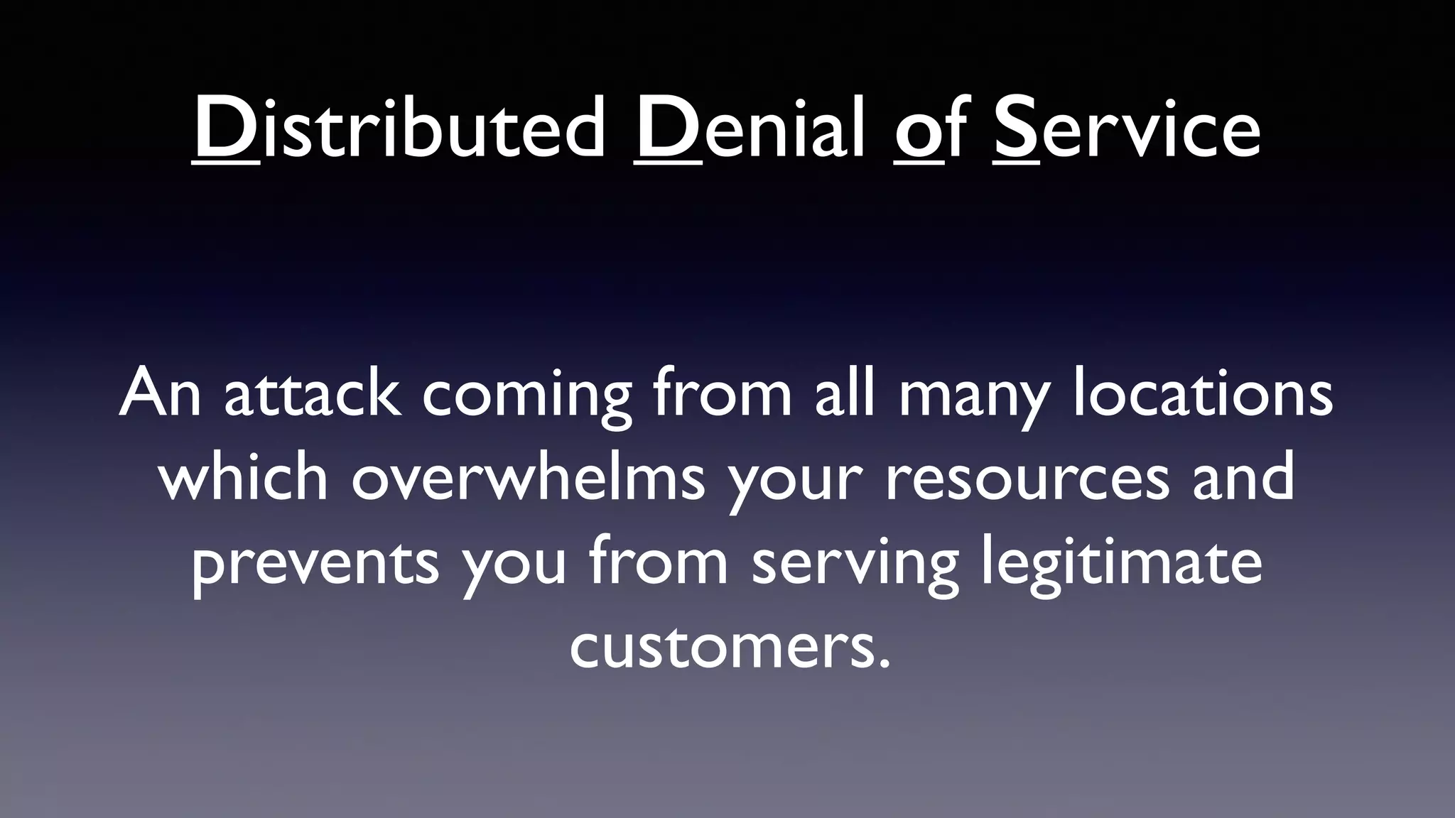 CloudFlare DDoS attacks 101: what are they and how to protect your site? | PPT