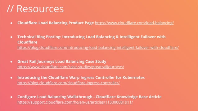 Cloudflare Load Balancing for Monitoring Origin Server Health and Automatic Failover | PDF ...