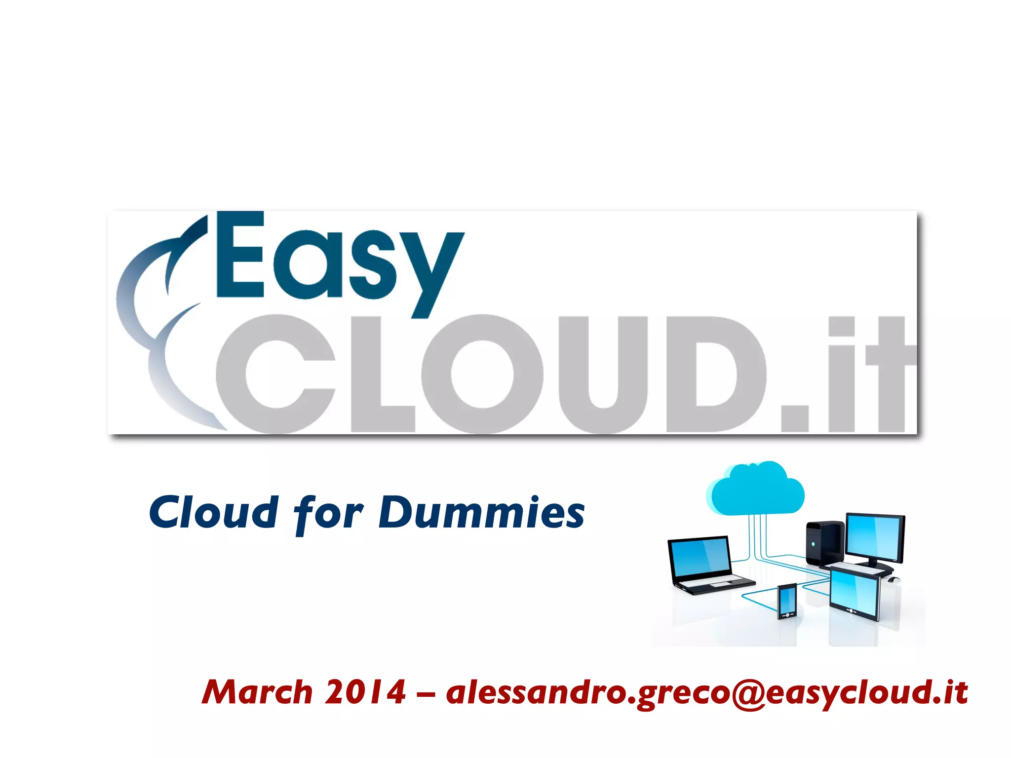Cloud for dummies easycloud | PDF