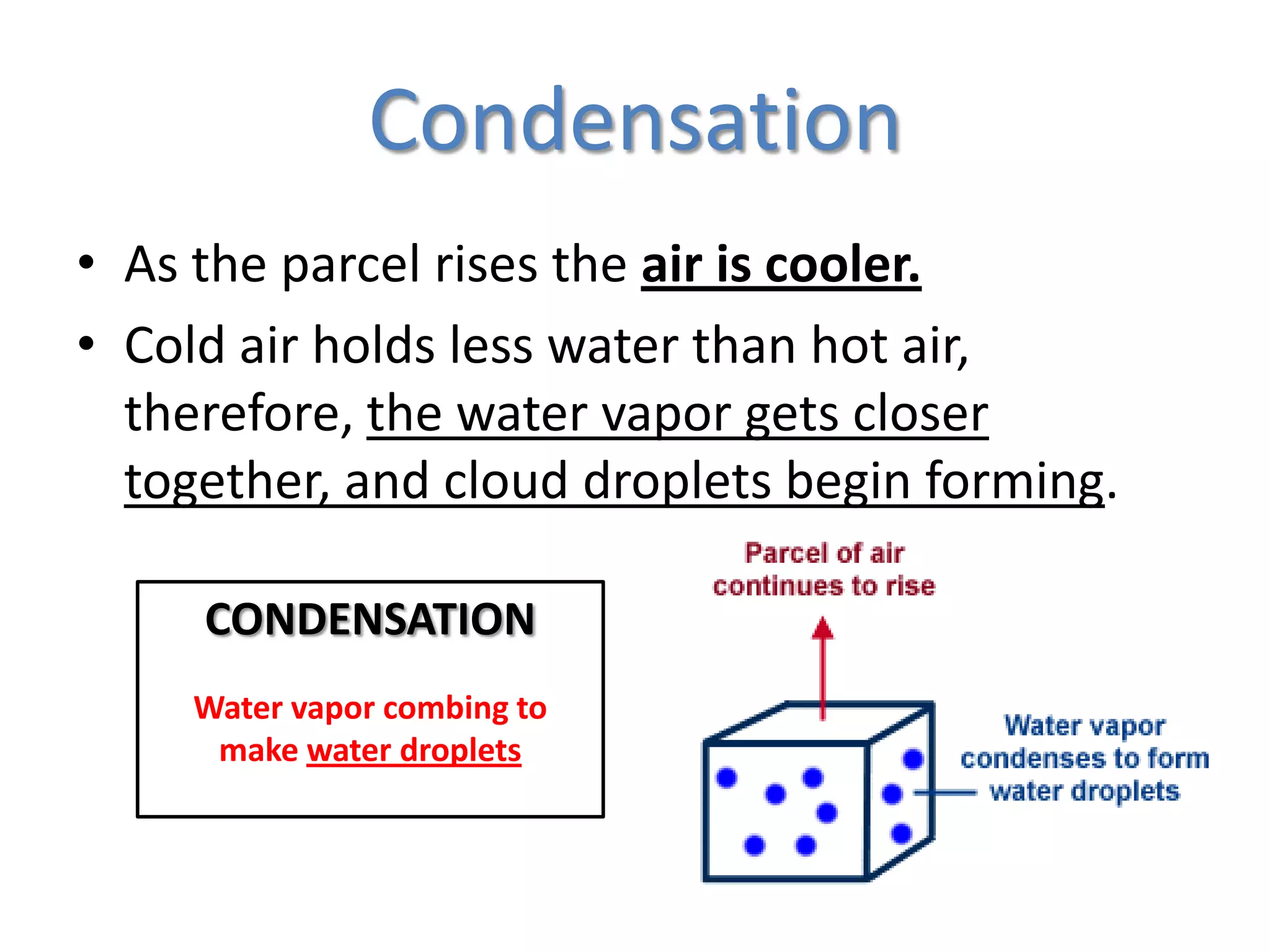 Cloud formation - How clouds form and different types of clouds | PPTX