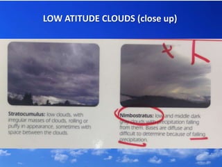 Cloud formation - How clouds form and different types of clouds | PPTX