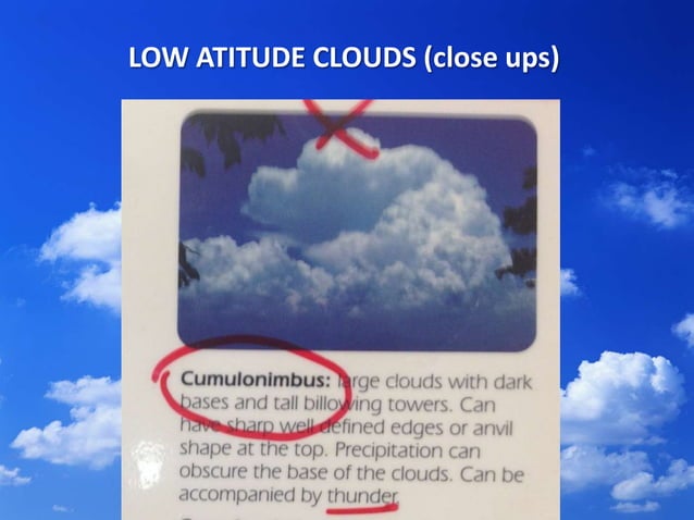 Cloud formation - How clouds form and different types of clouds | PPTX