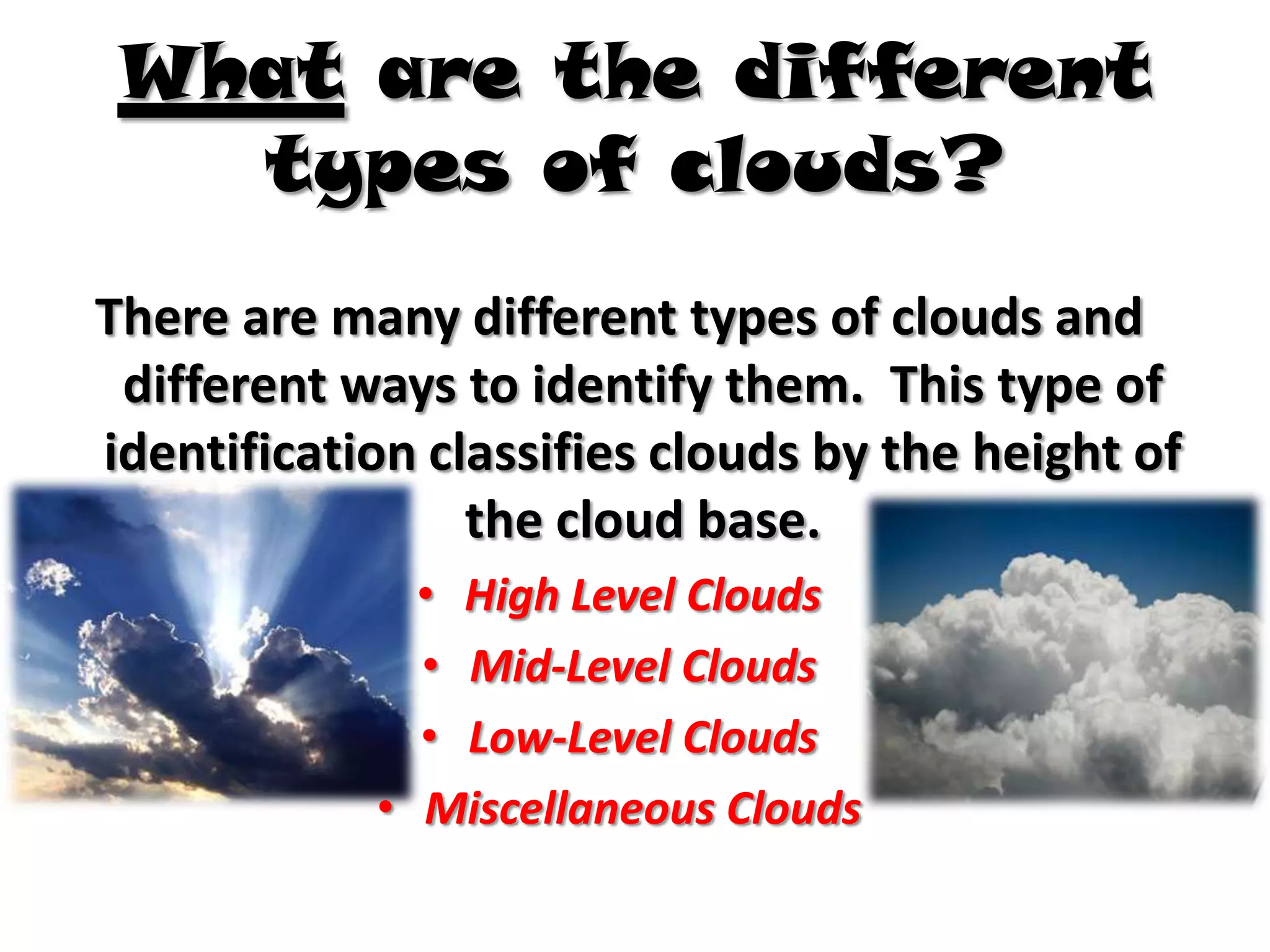 Cloud formation | PPTX