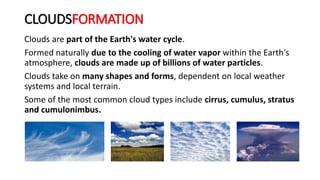 AS GEOGRAPHY - ATMOSPHERE AND WEATHER - CLOUD FORMATION