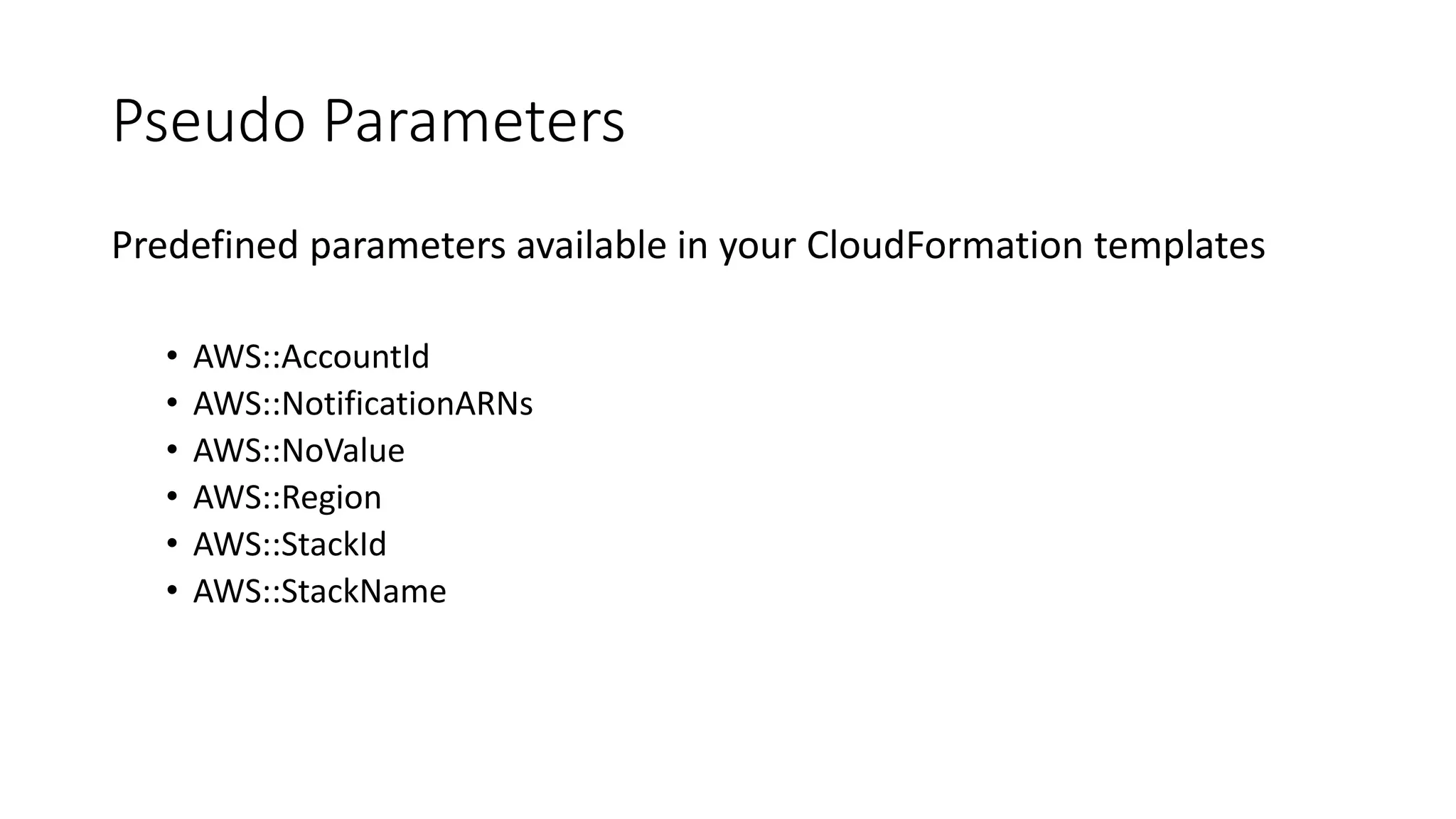 Cloudformation101 | PPT