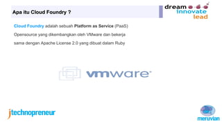 Cloud foundry | PPT | Free Download