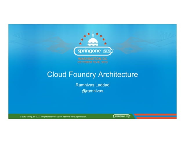Cloudfoundry architecture | PDF | Cloud Computing | Internet
