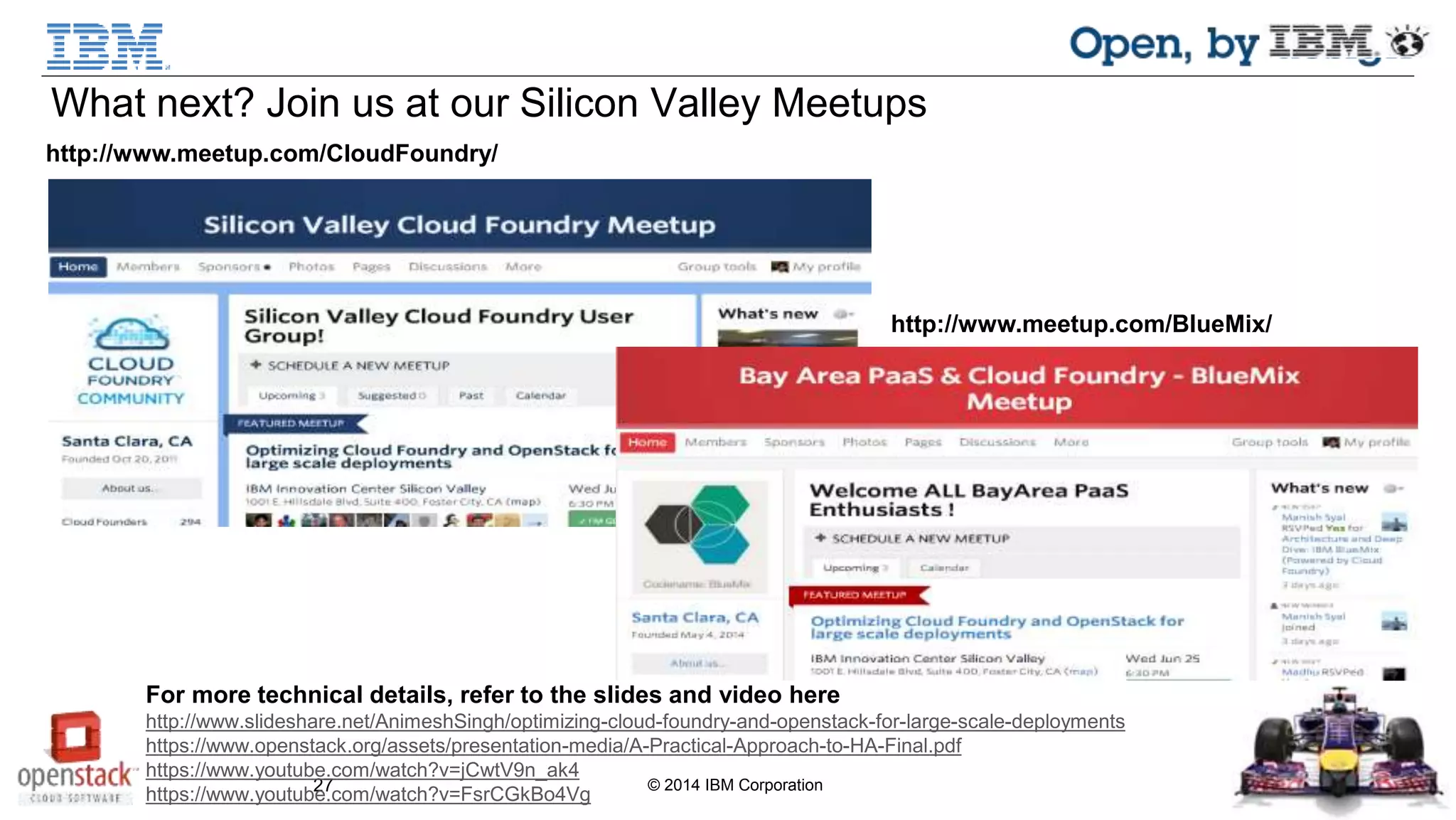 Automated Lifecycle Management - CloudFoundry on OpenStack | PPTX | Cloud Computing | Internet