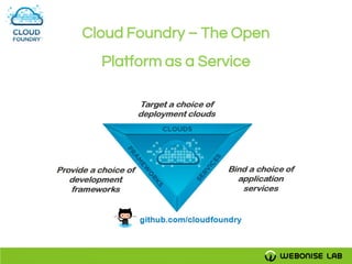 Cloud foundry presentation | PDF