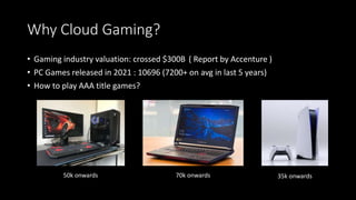 CLOUD GAMING | PPT