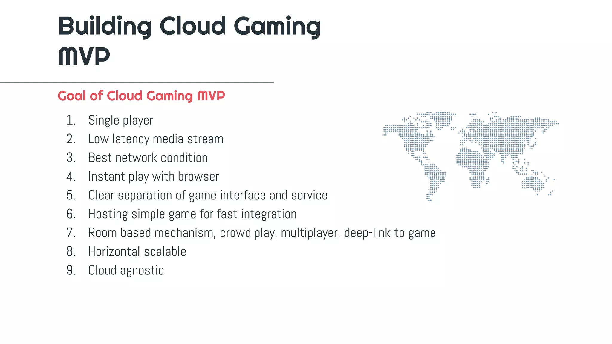 Cloud gaming infrastructure in cloudretro.io