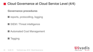TechEvent Cloud Governance | PPTX