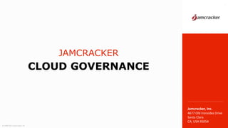 Cloud Governance using Cloud Management Platform | PPTX
