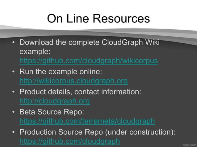 Rich Data Graphs for MapReduce | PPT