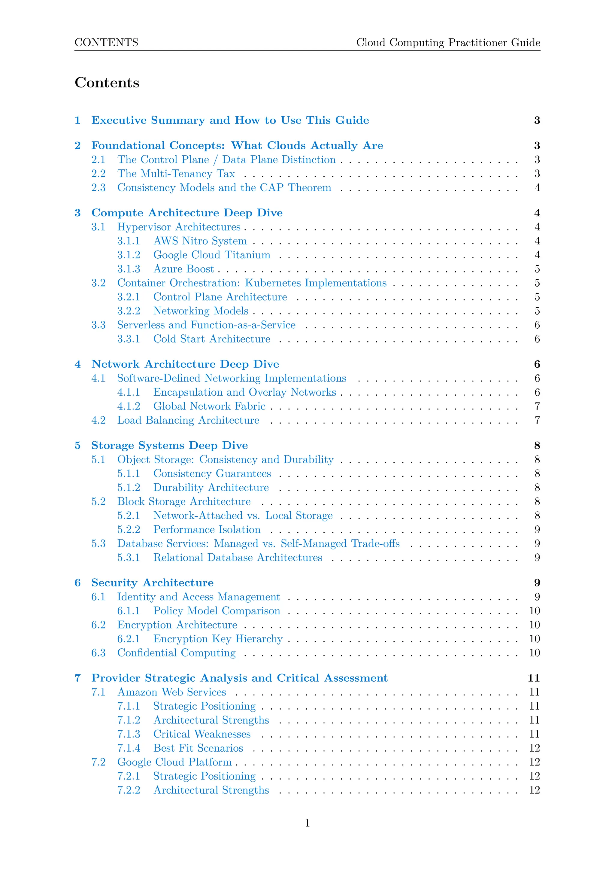 Cloud Computing Architecture:Practioner's Guide | PDF
