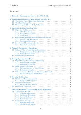 Cloud Computing Architecture:Practioner's Guide | PDF