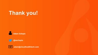 CloudHealth Boston Presentation | PDF | Cloud Computing | Internet