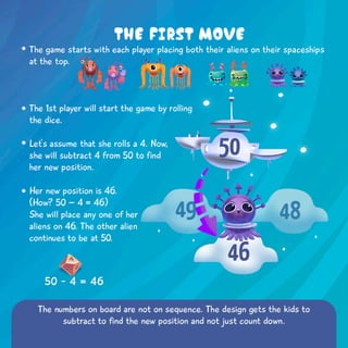 Cloud Hoppers - Subtraction Board Game | PDF