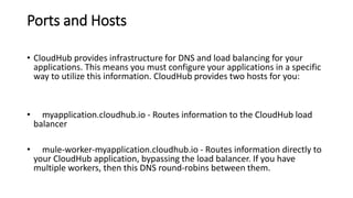 Cloud hub and mule | PPT