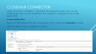 CloudHub Connector With Mulesoft | PPT
