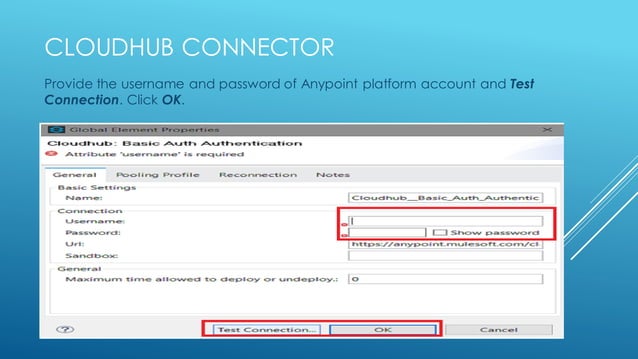 CloudHub Connector With Mulesoft | PPT