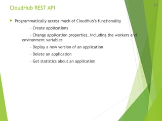Cloudhub deployment | ODP