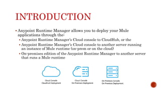 Cloudhub and Mule | PPTX