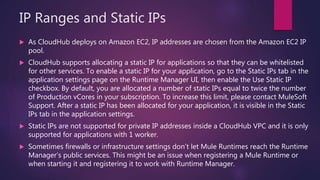 CloudHub networking guide | PPTX
